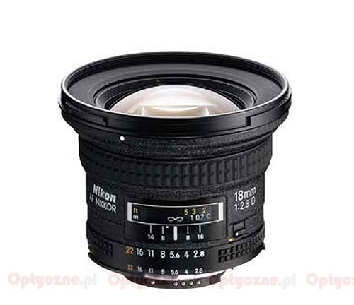Nikon Nikkor AF 18 mm f/2.8D - LensTip.com